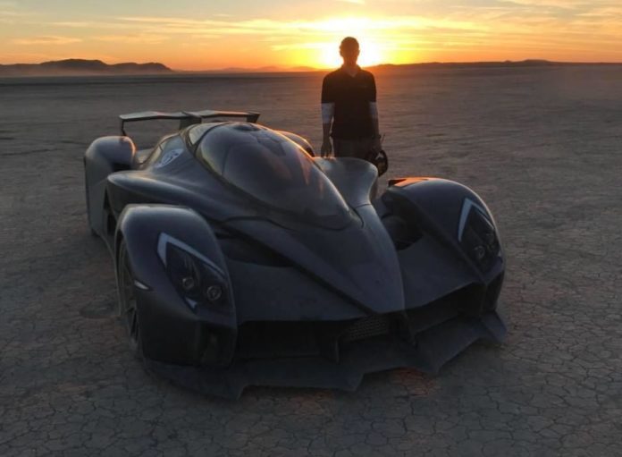 RAESR, start-up californienne, prépare un supercar électrique de 1250 ch